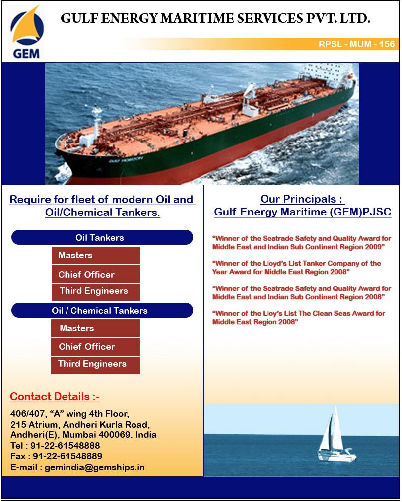 Masters and Chief Officer